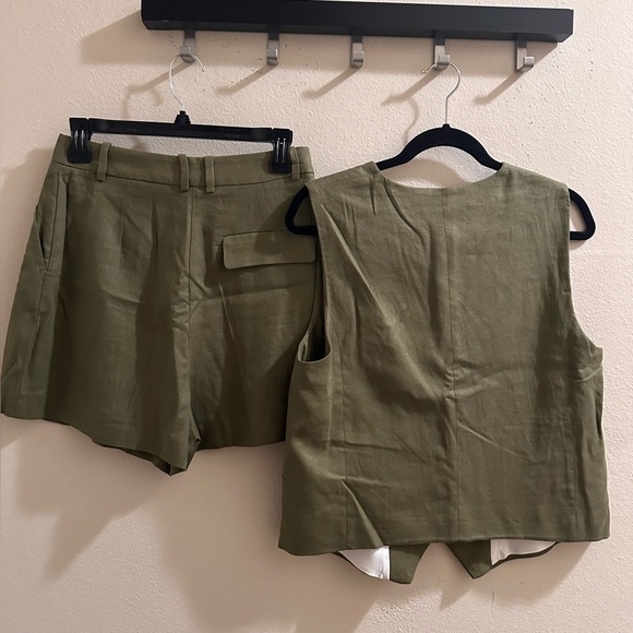 Zara | Shorts | Nwt Zara Linen Set | Poshmark